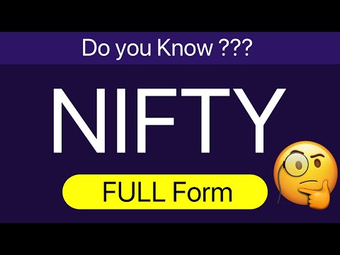 NIFTY Full Form | What is full form of NIFTY| Do you know full form of NIFTY