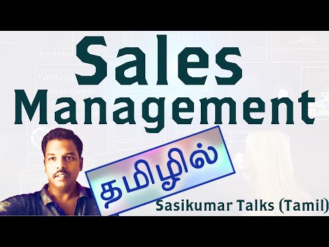 Sales Management Tamil - SasikumarTalks about Sales Manager Roles #SasikumarTalks