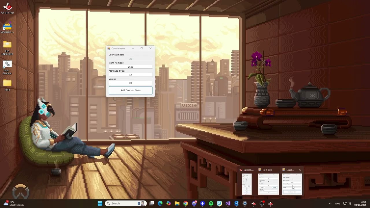 TalesRunner Admin Tool | Full feature showcase