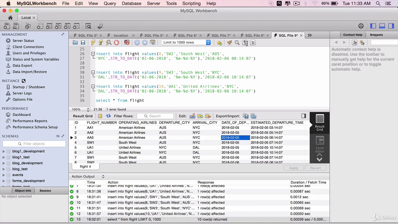 Flight Reservation Flow spring boot complete project tutorial