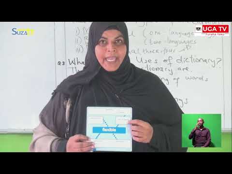Darasani Leo: #English Form I. TOPIC: Uses of Dictionary SL