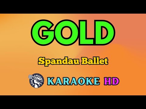 Gold KARAOKE by Spandau Ballet 4K HD @samsonites