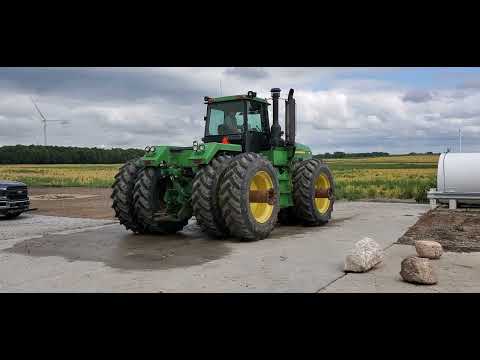 1991 John Deere 8960 4WD Tractor, Ser. No. RW8960H002629, (12,536 Hrs ...