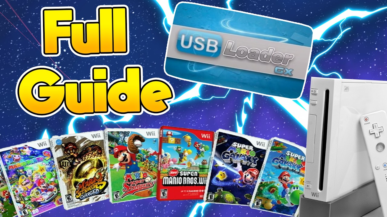 FULL Guide to play Wii Games with USB Loader GX    (Latest Guide for USB or SD)