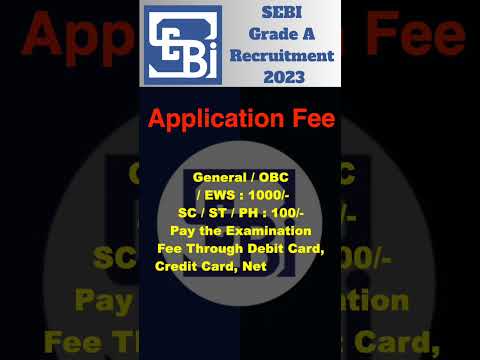 SEBI Recruitment 2023 Apply Online for Assistant Manager Legal Stream 25 Post #sebi