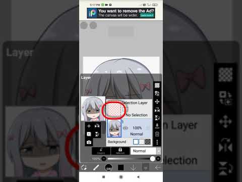 how to make transparent png | ibispaintX | #shorts