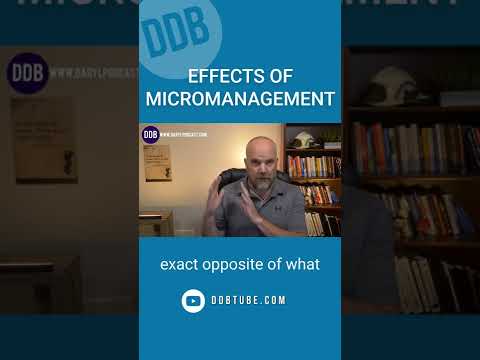 Micromanagement is TOXIC!
