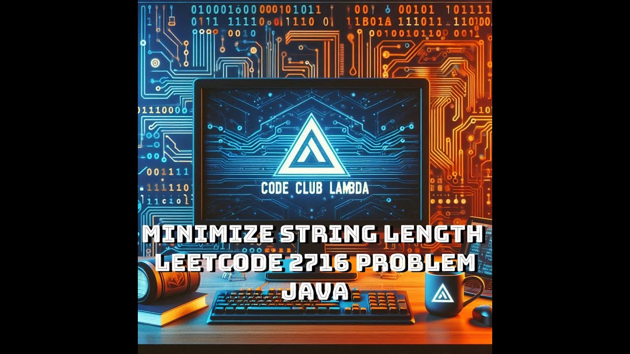 Minimize String Length (LeetCode 2716 problem) - Java Bundle solution Guide step by step
