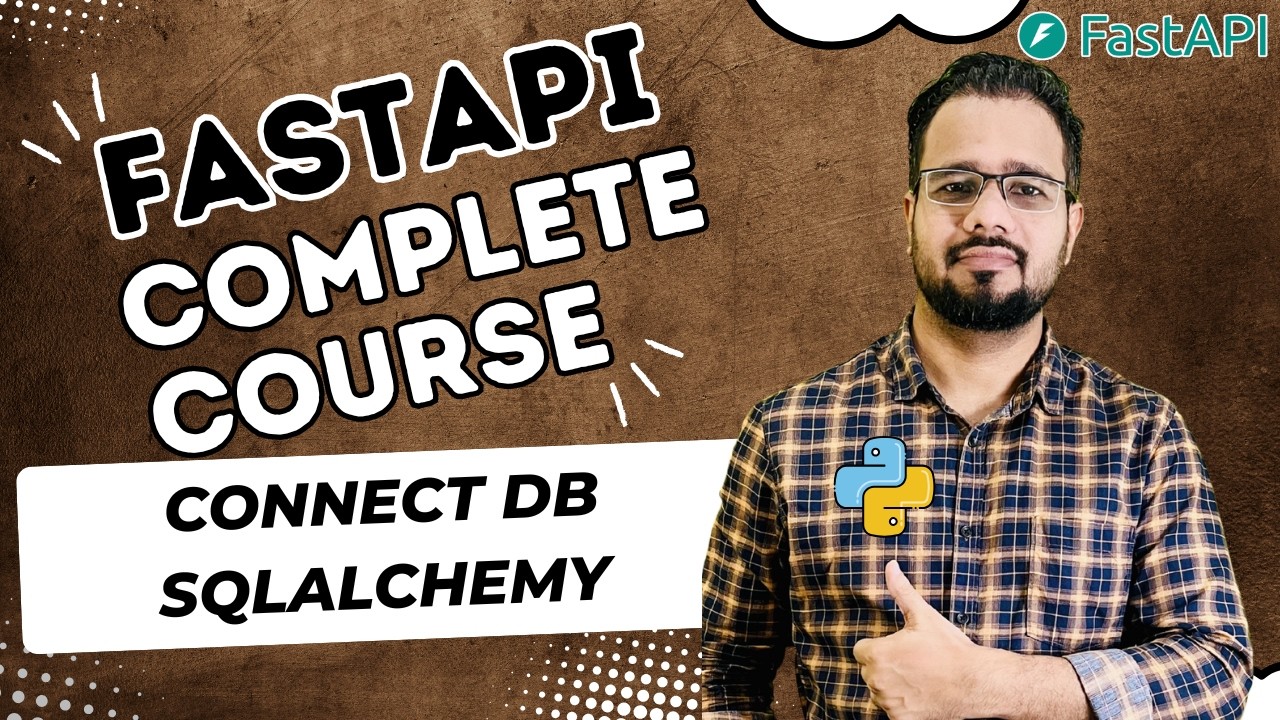 FastAPI Tutorial #16 | SQLAlchemy Setup + Models + Database Integration