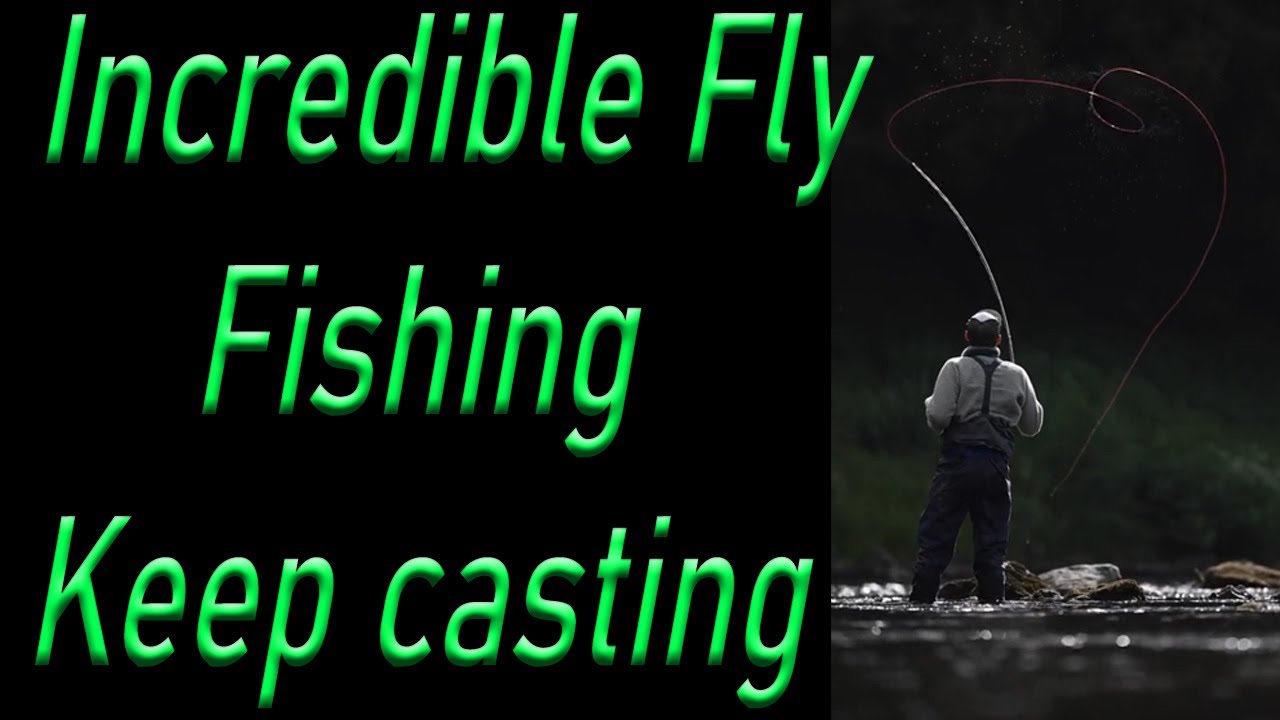 Incredible Fly Fishing video, so relaxing and an art, Keep casting #shorts