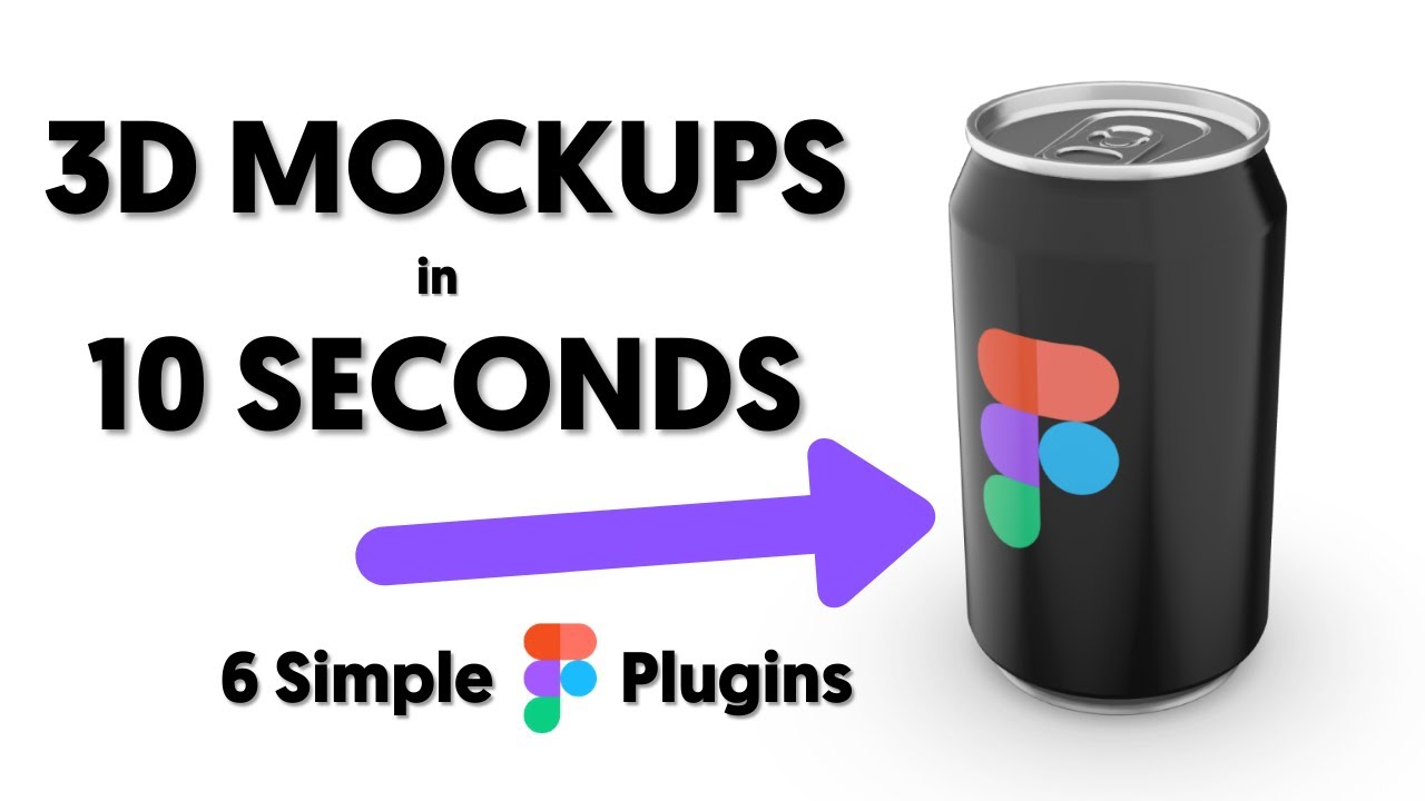 3D Mock-up Objects | Simple Figma Plugins for Beginners