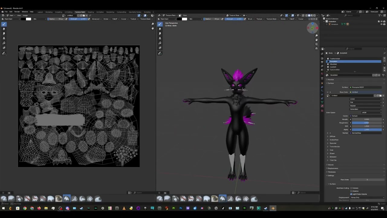 Tutorial Vrchat Avatar Custom Textures (Recap)Works in 2025