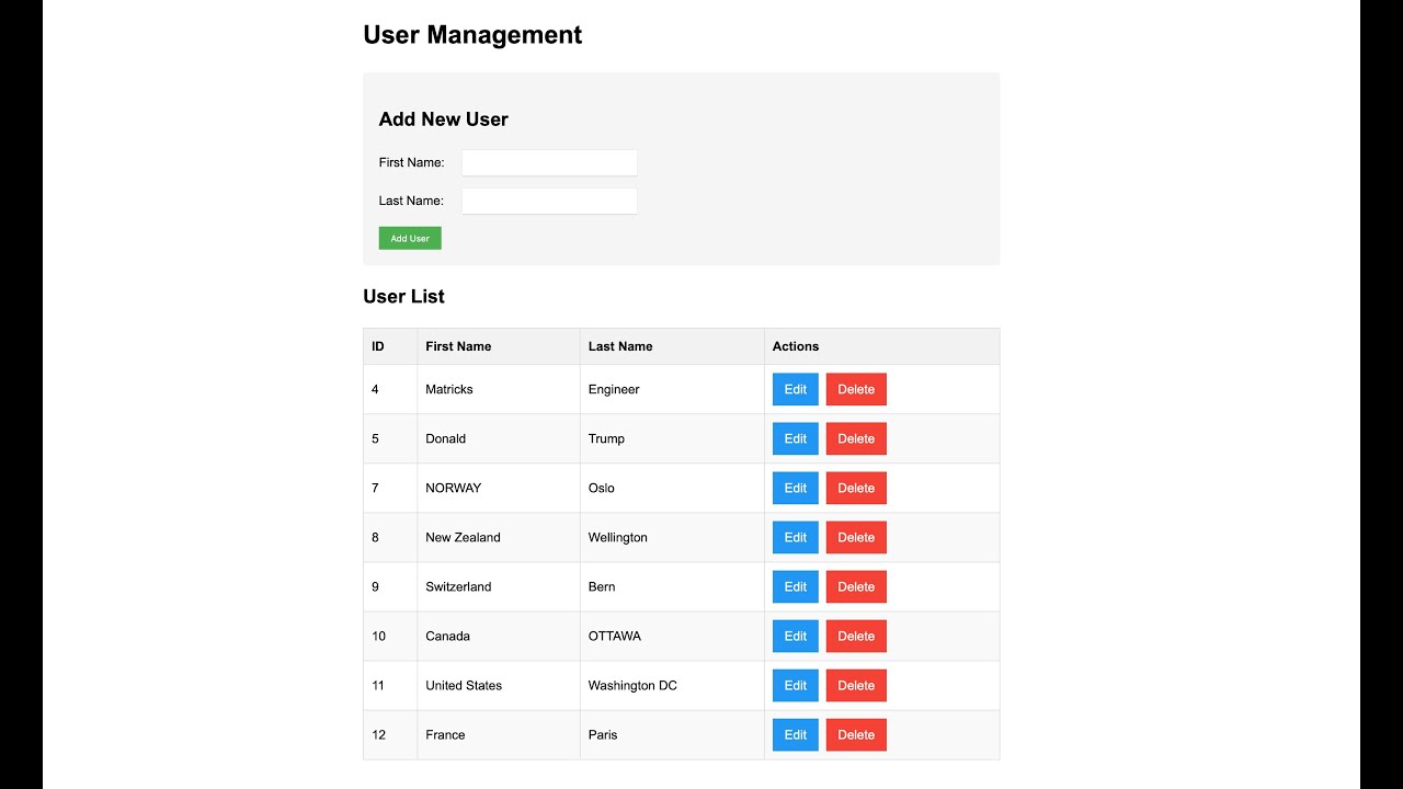 Complete PHP CRUD App Using MySQL, HTML, and CSS (2025 Edition)