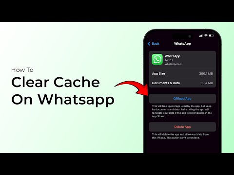 How to Clear WhatsApp Cache on iPhone?