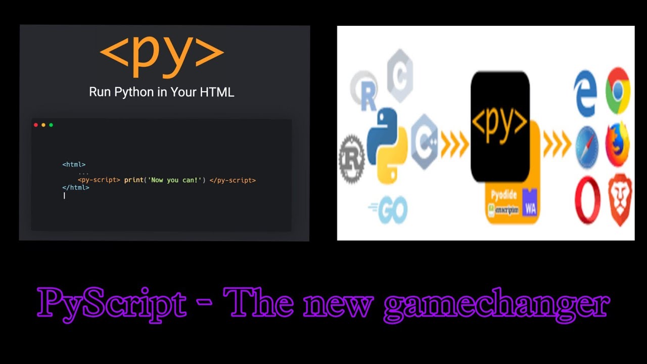 PyScript - Can it replace javascript? | MAKE IT CLEAR