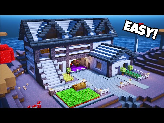 Large Survival Base - Pale Oak & Deepslate (+Tutorial) 🏡17 Minecraft Map