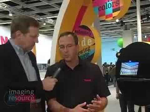 Kodak OLED picture frame: Imaging Resource at Photokina 2008