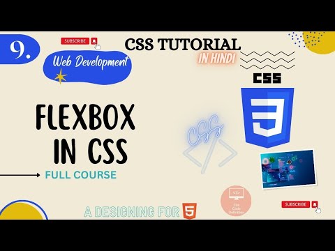 CSS Tutorial: Css Flexbox, display:flex; flex container, flex items in css || By @theCodeDefinition