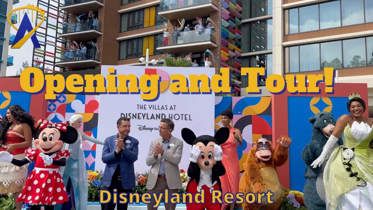 MyDisneyFix | Opening Ceremony and Overview of The Villas at Disneyland ...