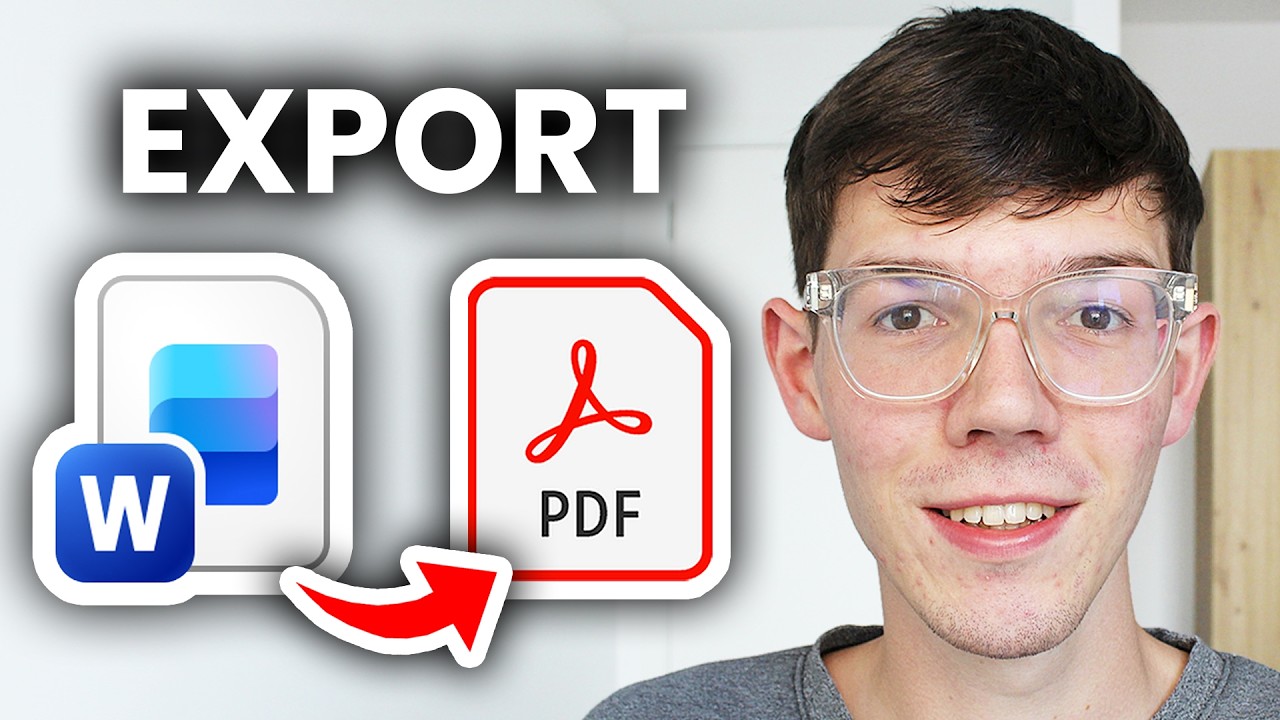 How To Export/Save One Page As PDF From Word - Full Guide