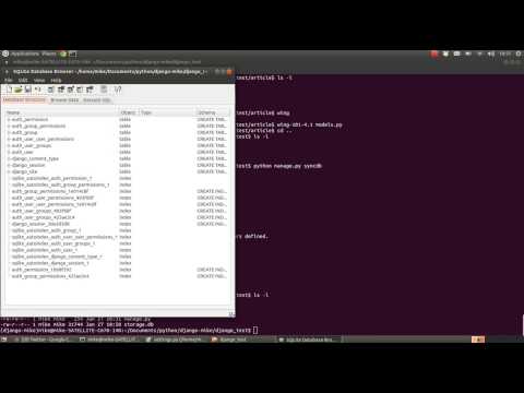Learn Python Django Tutorial Settings and Databases - Mind Luster