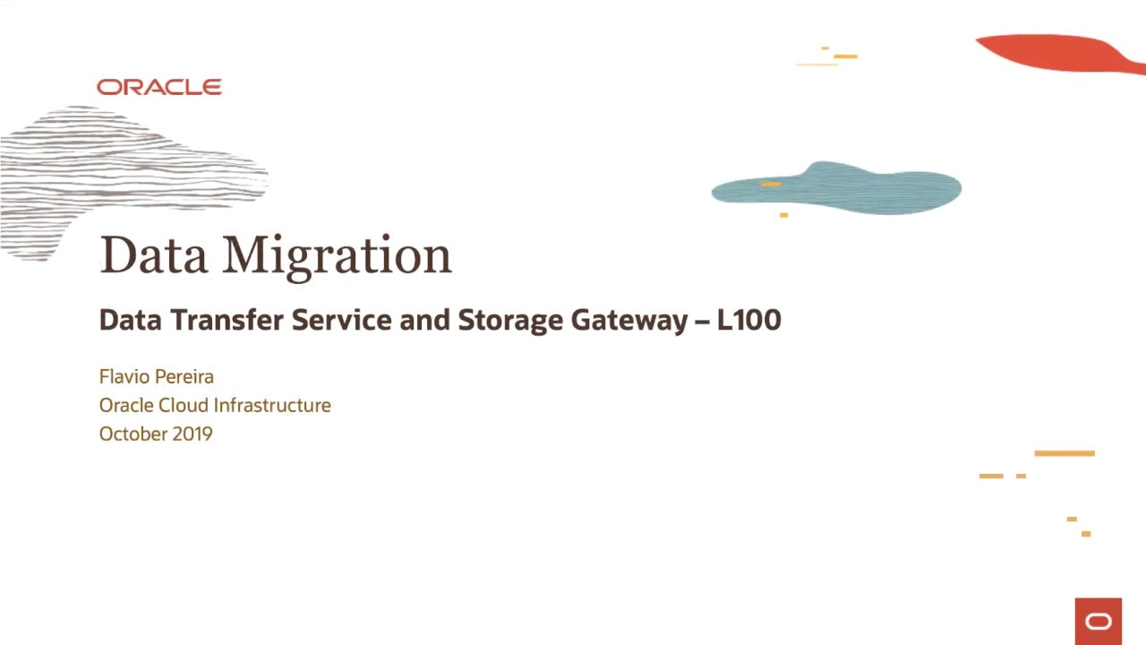 Data Migration Level 100 - Part 1 - Planning your data migration to OCI