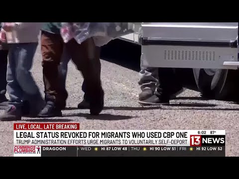 Legal status revoked for migrants who use CBP One app