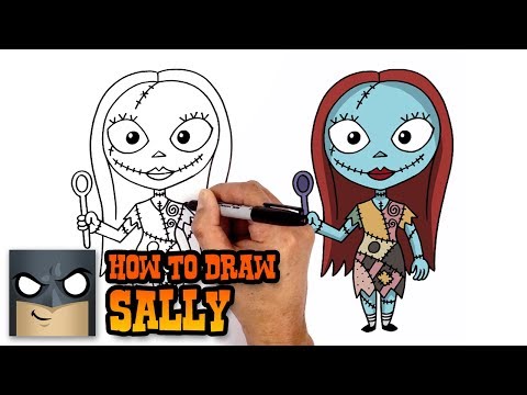 How to Draw Sally | The Nightmare Before Christmas (Art Tutorial)