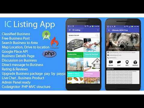 Android App - IC Listing Classified Search Engine | Codecanyon Scripts and Snippets