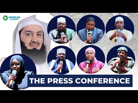 THE PRESS CONFERENCE @Dynasty Lounge-Kampala | Mufti Menk in Uganda