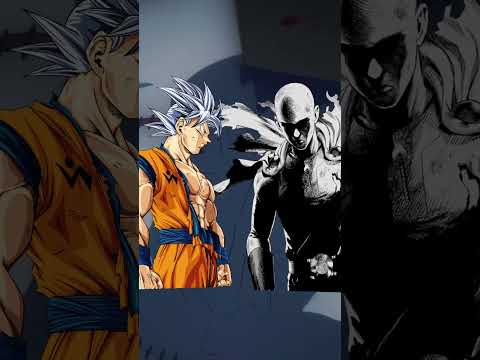 Goku VS Saitama who is stronger #goku #saitama #gokuvssaitma #dragonball #onepunchman