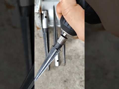 Taper reamer, use it for opening and enlarging holes #High-Performance Utility Tool #Reamer