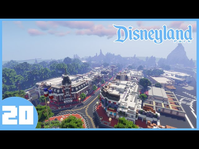 Disneyland 1:1 Recreation (Work in Progress) Update 2 Minecraft Map