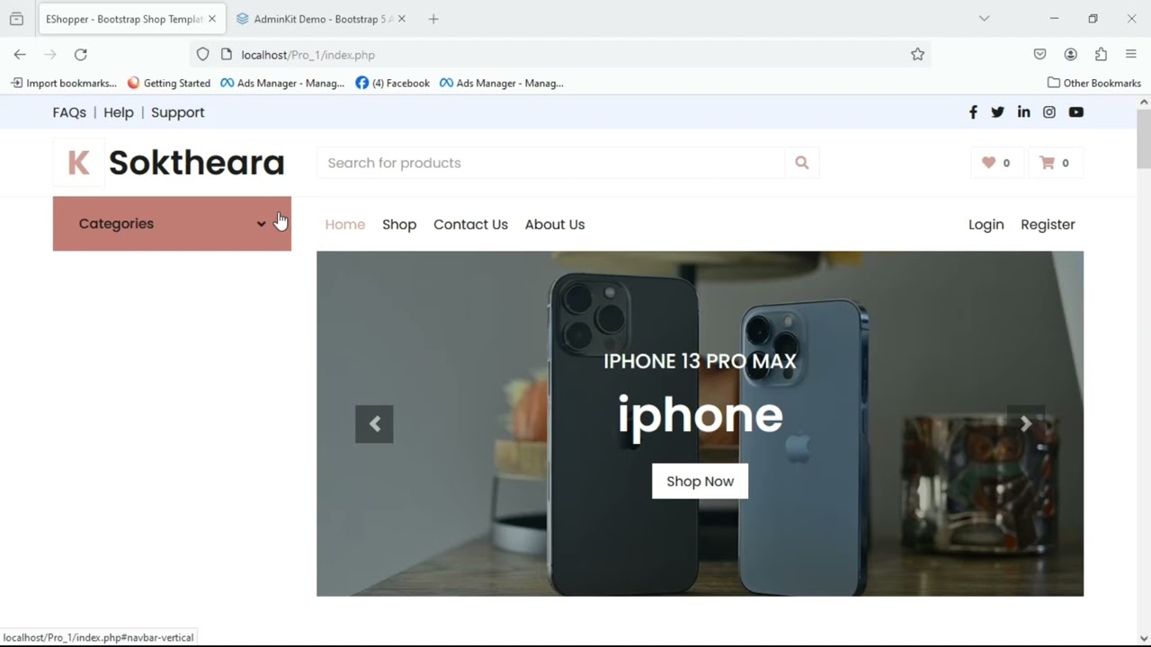 Result E-commerce Lab 1