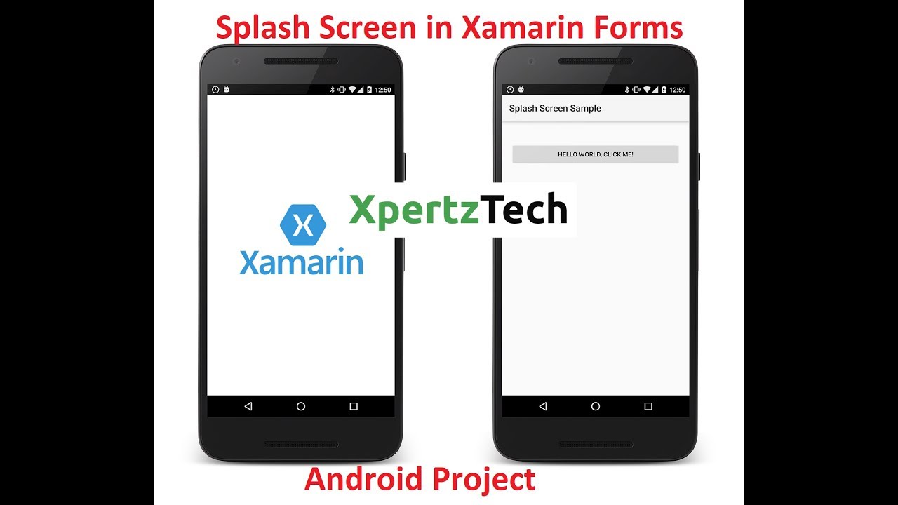 Create Splash Screen in Xamarin Forms Android