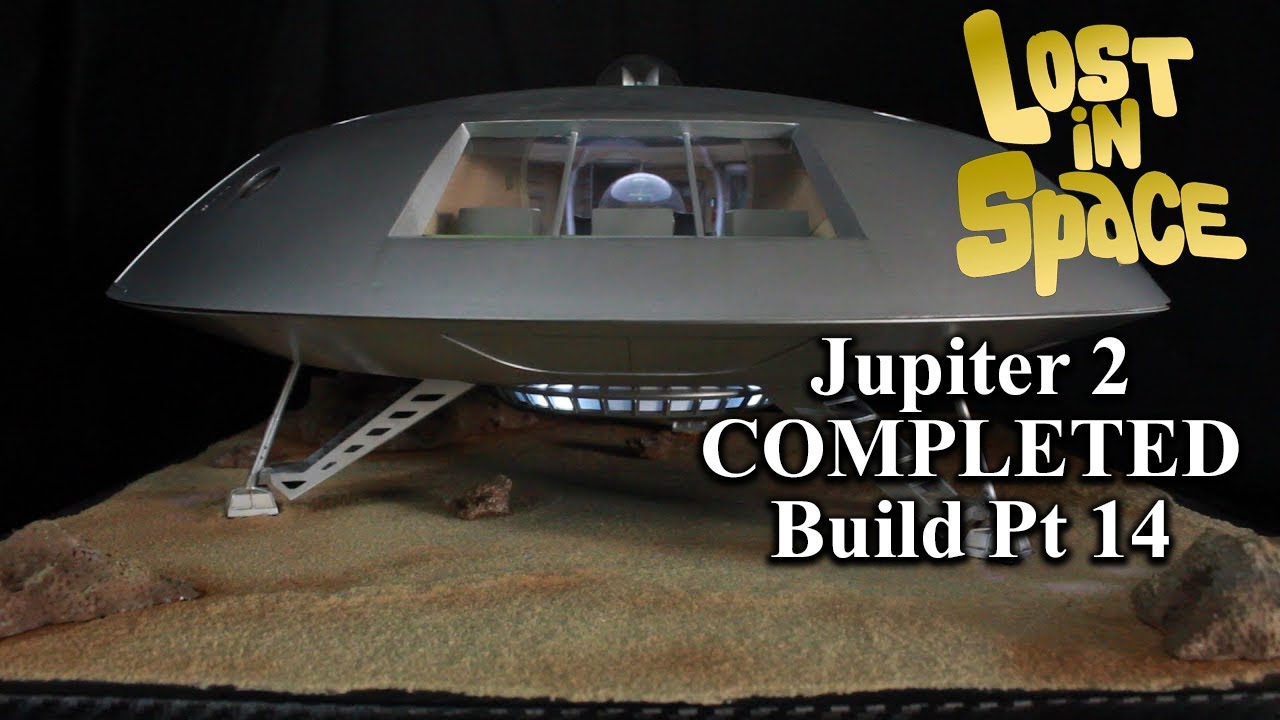 COMPLETED Jupiter 2 Moebius 1/35 scale  Pt 14  Final Reveal