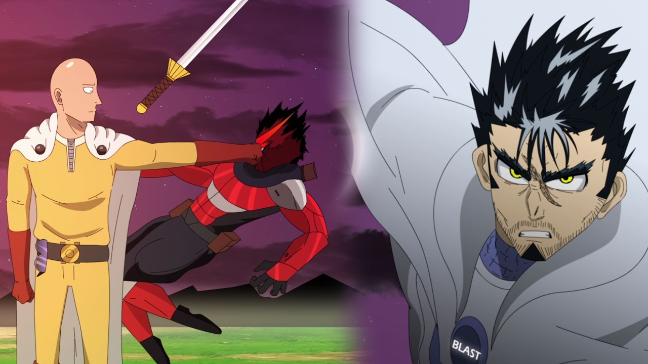 Blast and Saitama Vs Void Full One Punch Man Fan Animation