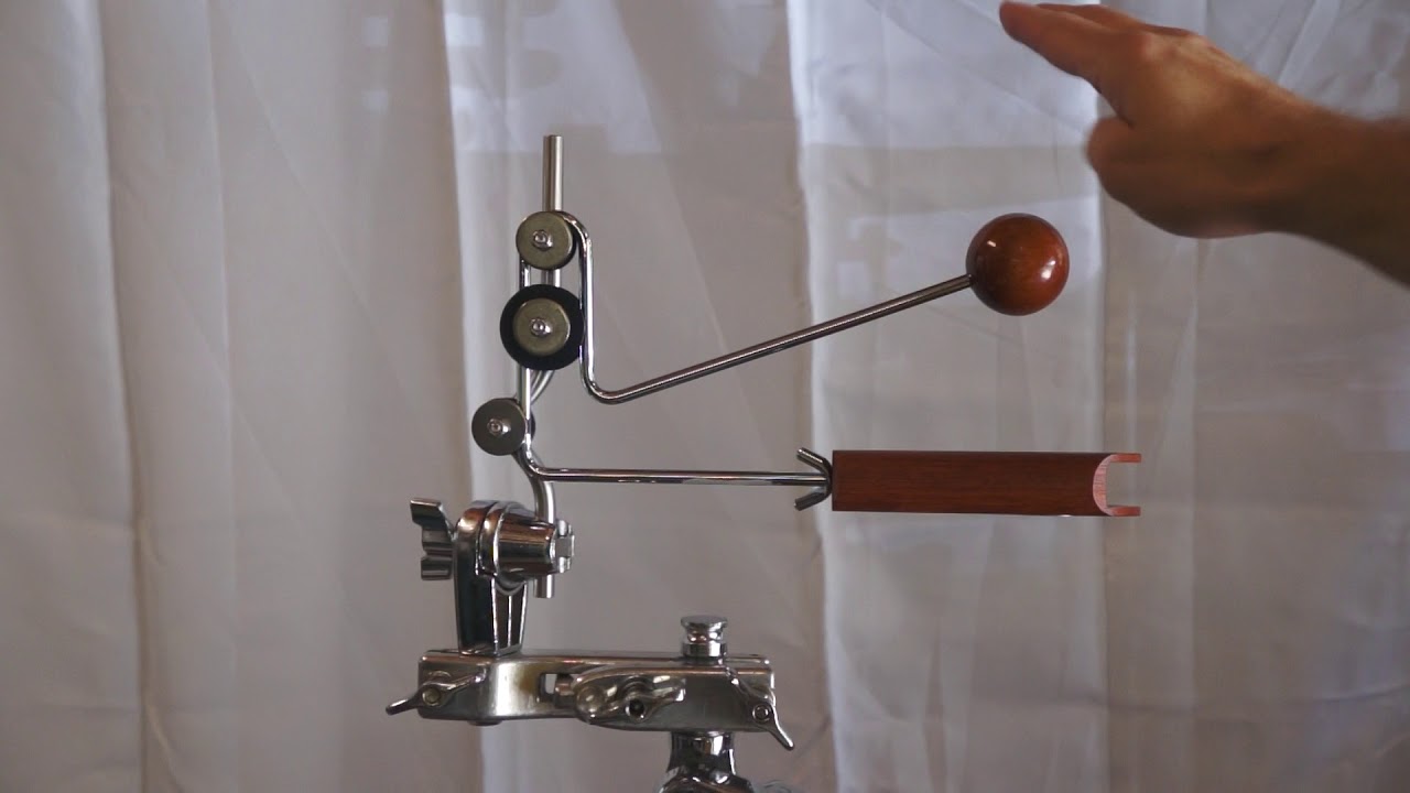 vibraslap holder (VSH) demo