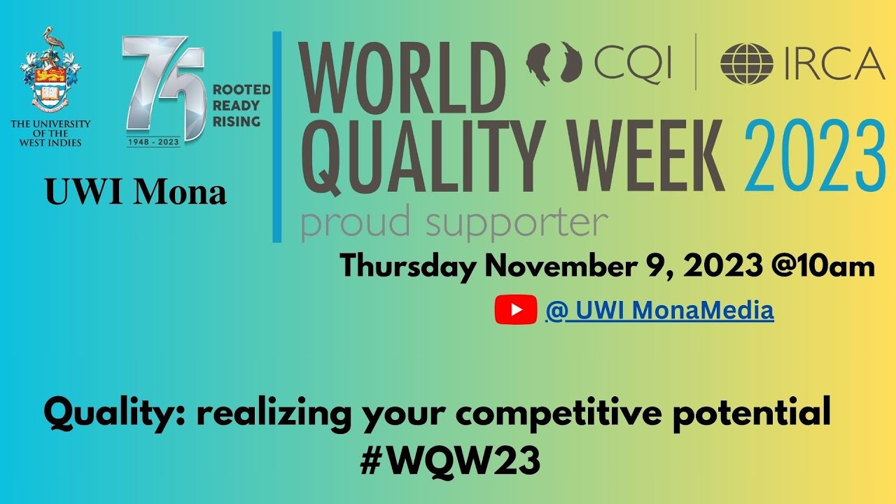 Mona Campus Quality Day | World Quality Week