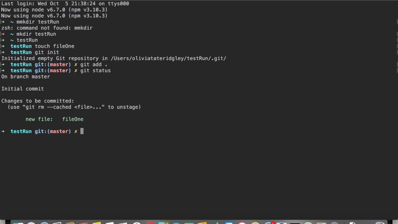 Olivia R Git GitHub Build and Burn