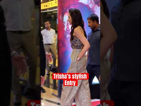 Trisha Entry Thug Life Movie Kamal Haasan , Silambarasan, Mani Ratnam, A R Rahman - Thug Life Movie