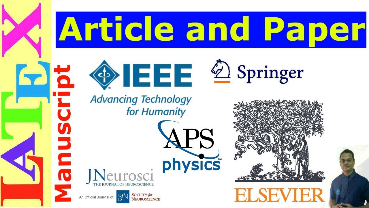 Article and Paper (Manuscript) Writing in LaTeX (Latex Basic Tutorial-23)