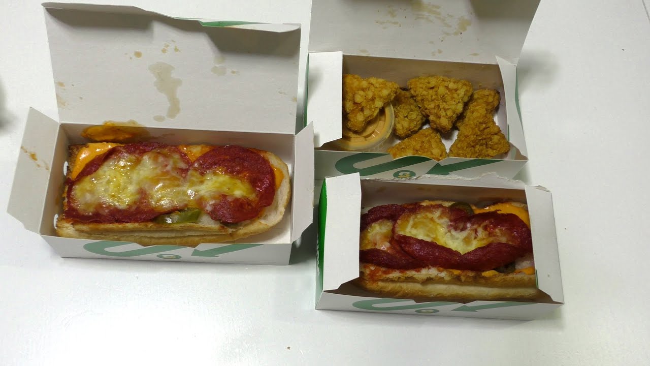 Subway Toasties & Nacho Chicken Bites