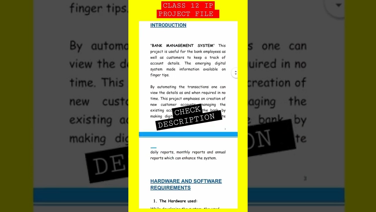 CLASS 12 IP PROJECT FILE TERM 2 | 2021-22 | Informatics Practices