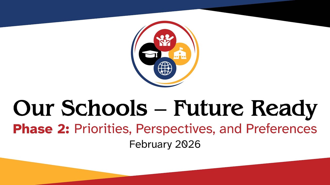 Our Schools-Future Ready Comprehensive School Strategy Plan Presentation