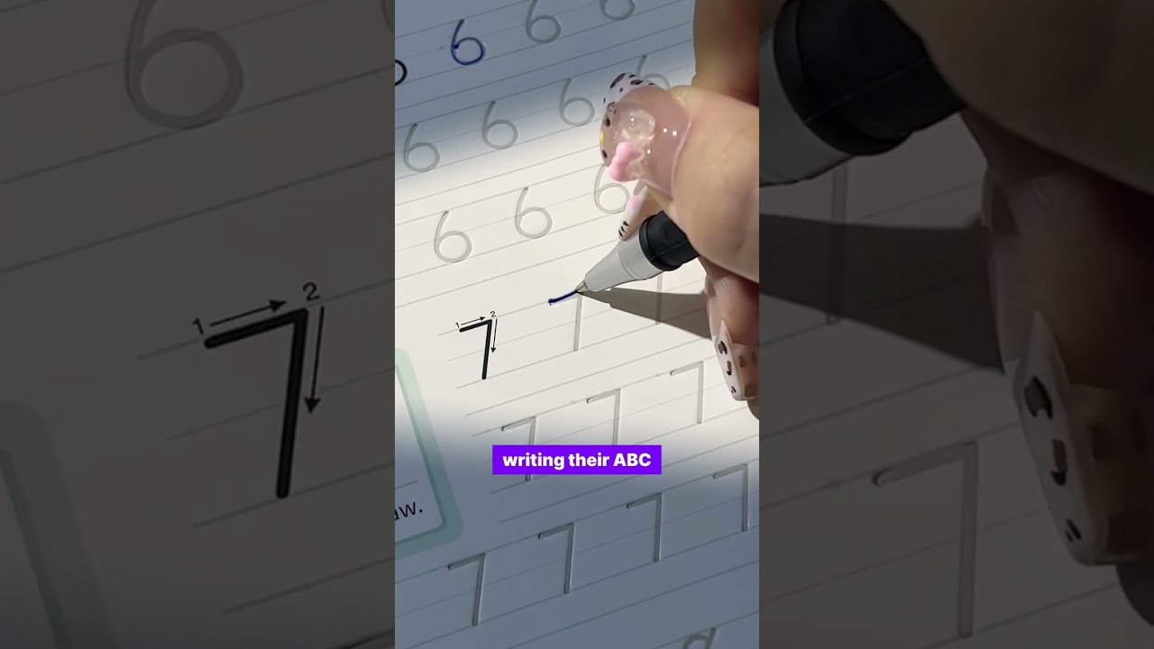 Boost handwriting skills with tracing & copybooks for kids #fok #handwriting