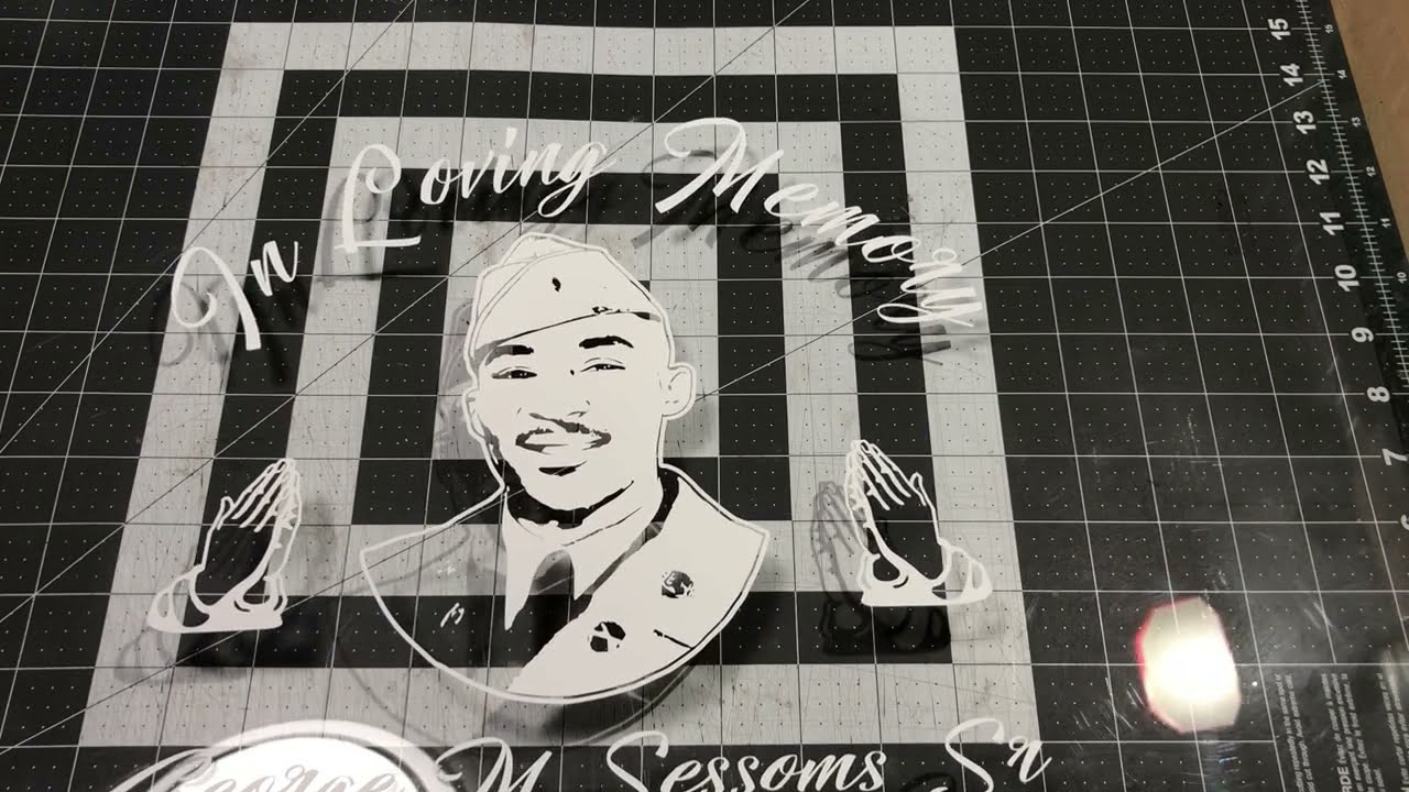 How to apply your In Loving Memory Memorial Decal