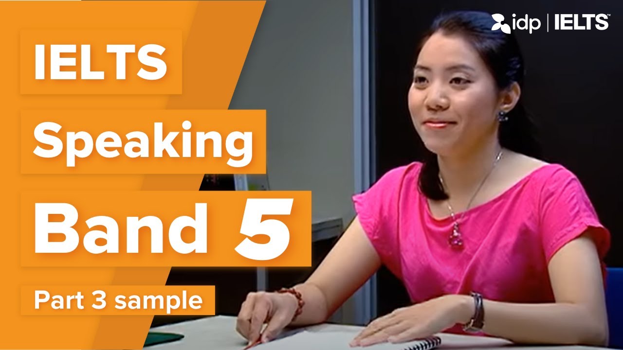 Band 5 | IELTS Speaking test sample – Part 2 (Tina)