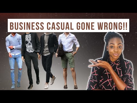 5 MISTAKES YOU'RE MAKING WITH YOUR BUSINESS CASUAL OUTFITS | MEN’S STYLE GUIDE