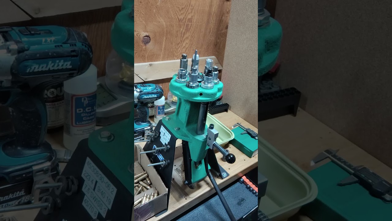ASMR RCBS X Die is magic!!n #asmr #reloading #brassprocessing